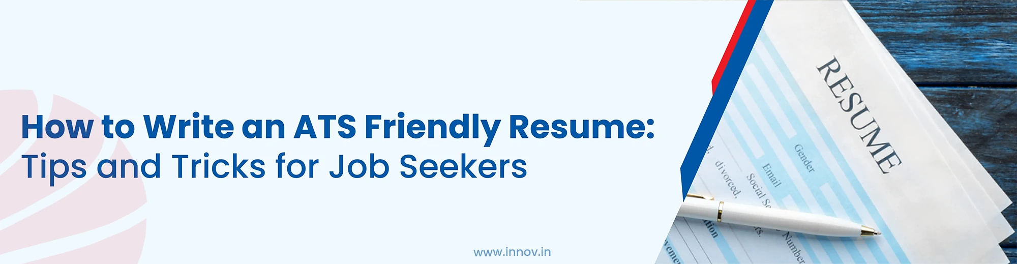 How to make your Resume ATS friendly & what is ATS? - Innovsource